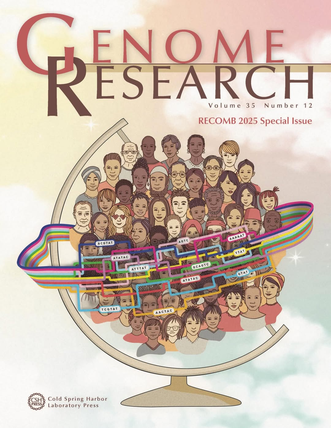 Publication featured on the cover of Genome Research: Department of ...