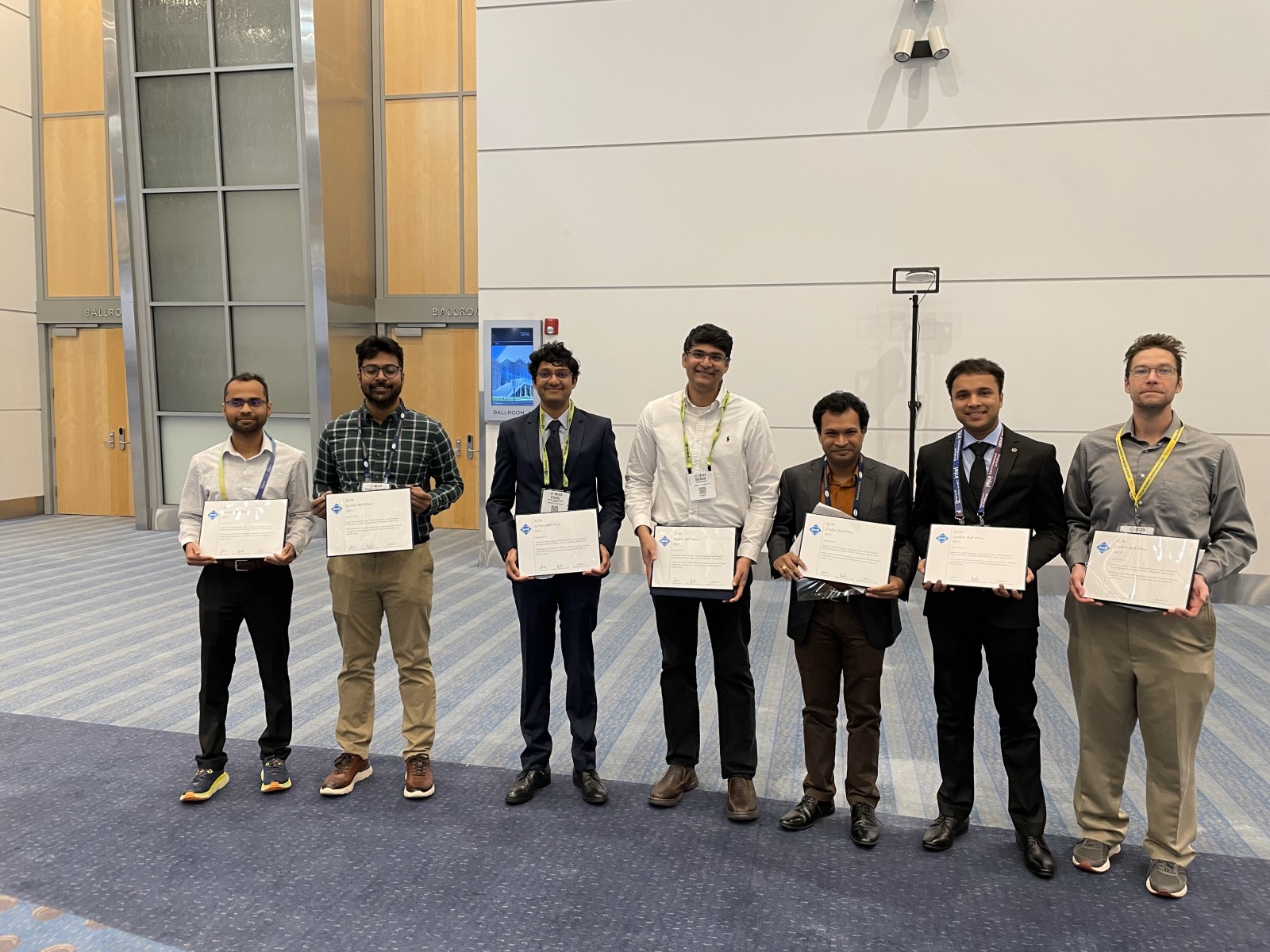 Dr. Phani Motamarri and his research group named among the recipients ...